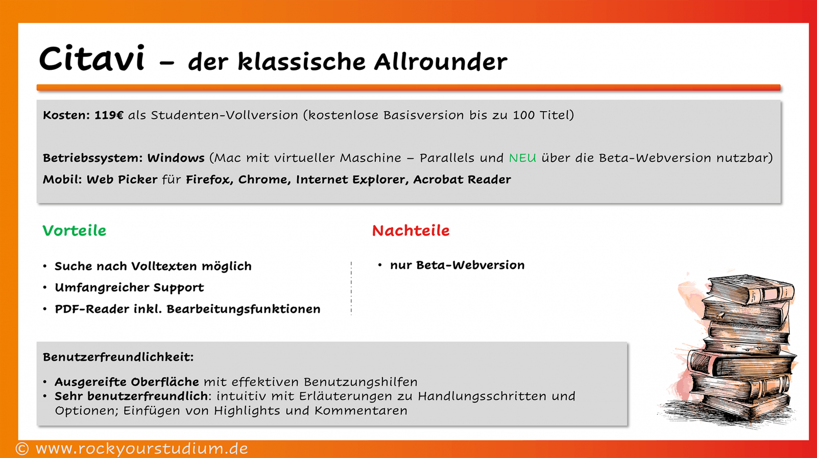 Aktueller Vergleich der besten Literaturverwaltungsprogramme